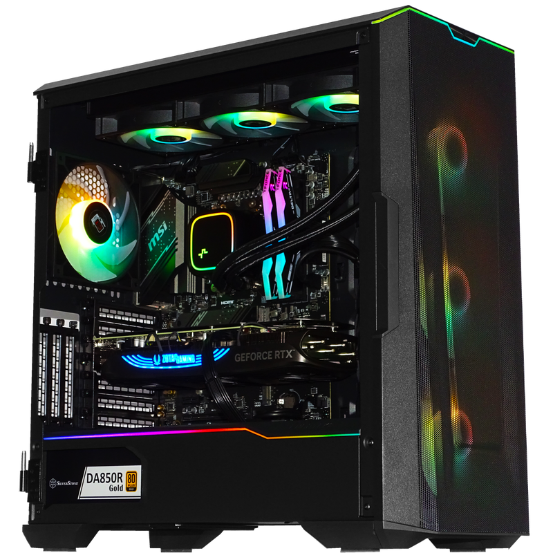 SUPERNOVA Gaming PC - RTX 5070Ti + Ryzen 9800X3D + 32GB DDR5 + 2TB NVM
