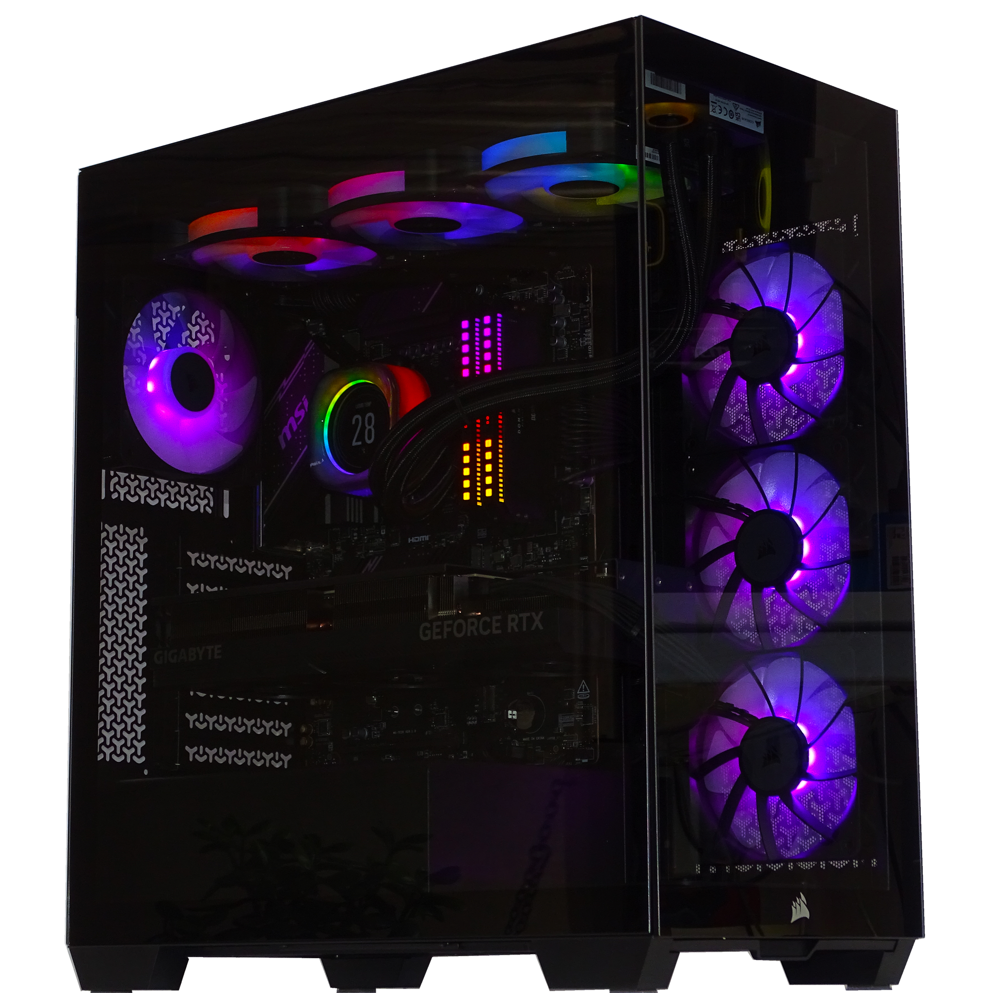 JUGGERNAUT Gaming PC - RTX 5080 + Ultra 7 265KF + 64GB DDR5 + 4TB NVMe