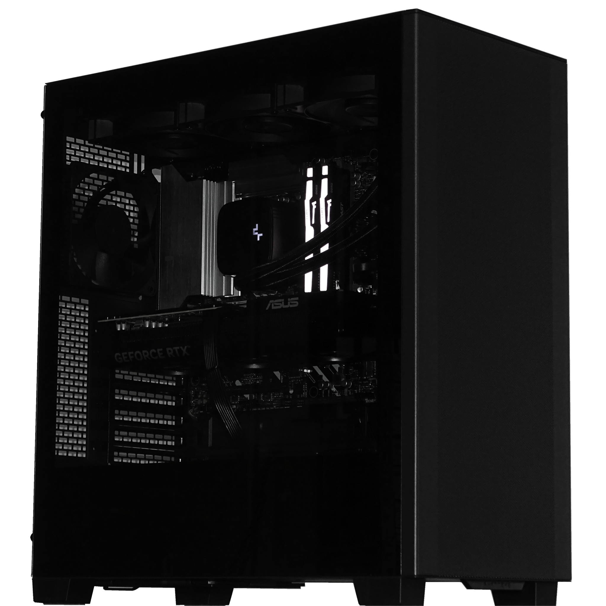 CT IRON Workstation PC - i7 14700F + RTX 5060Ti 16GB + 32GB DDR5 + 2TB NVMe