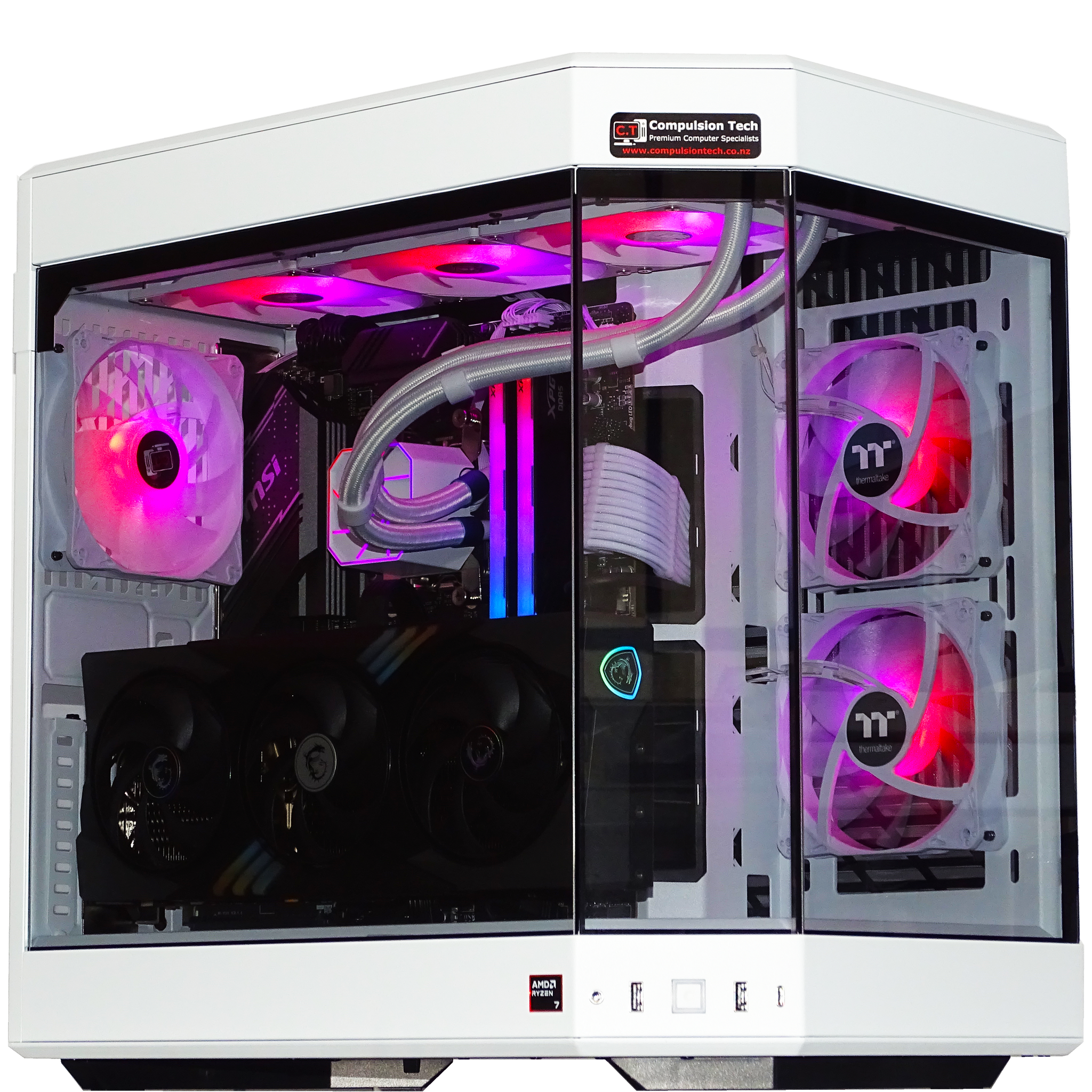 BLAZE Gaming PC - RTX 5070Ti + Ryzen 9800X3D + 32GB DDR5 + 2TB NVMe