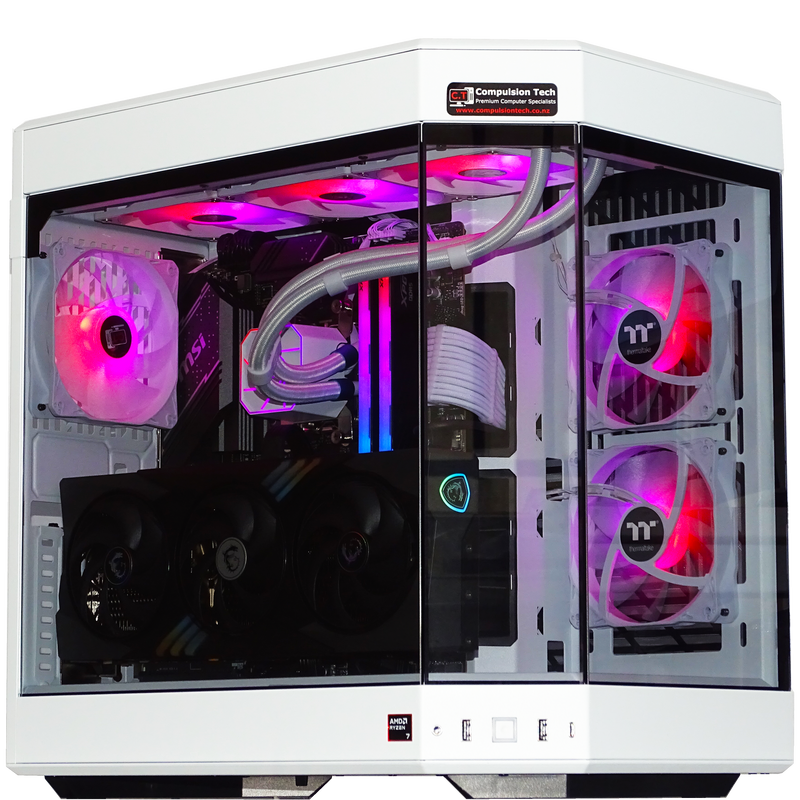 BLAZE Gaming PC - RTX 5070Ti + Ryzen 9800X3D + 32GB DDR5 + 2TB NVMe