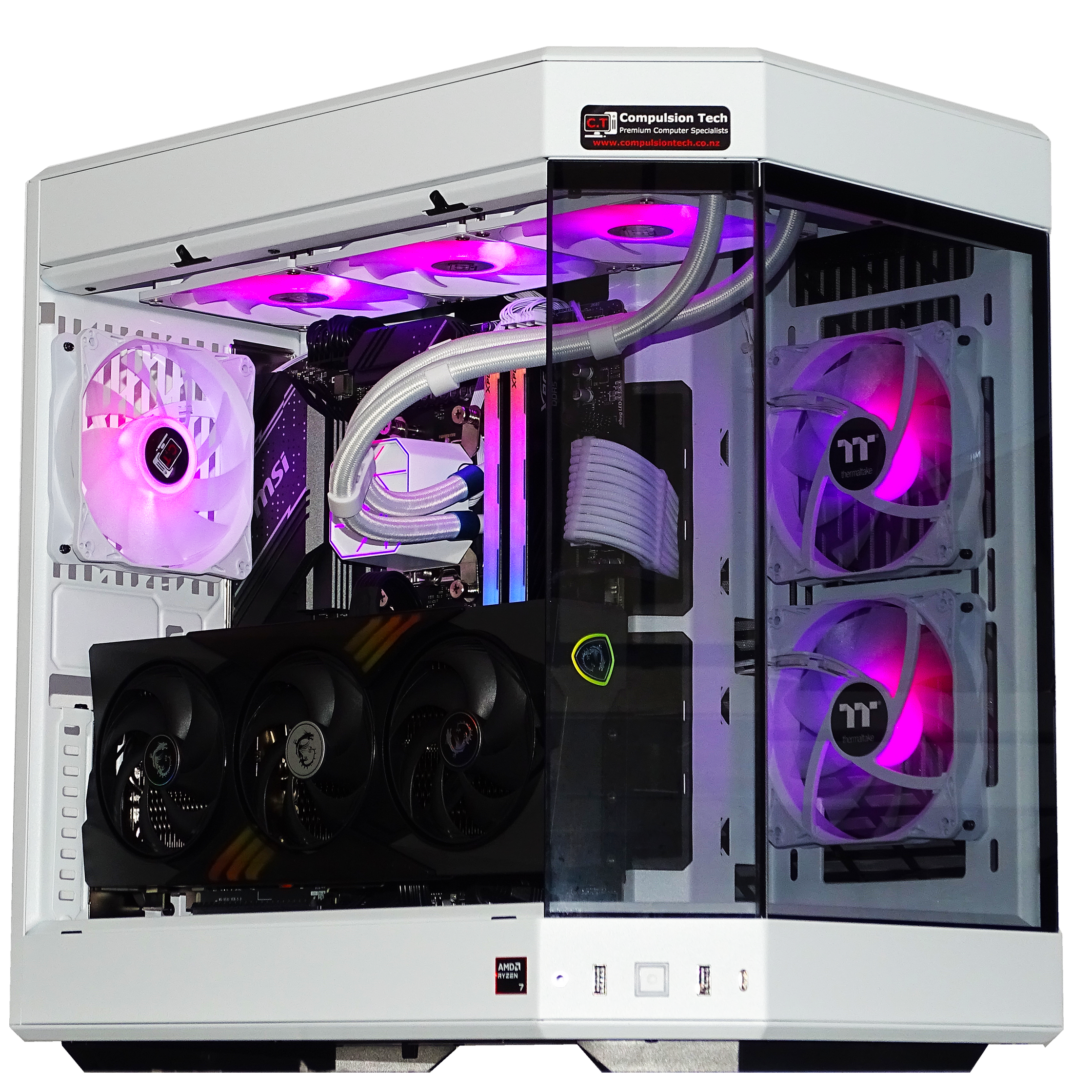 BLAZE Gaming PC - RTX 5070Ti + Ryzen 9800X3D + 32GB DDR5 + 2TB NVMe