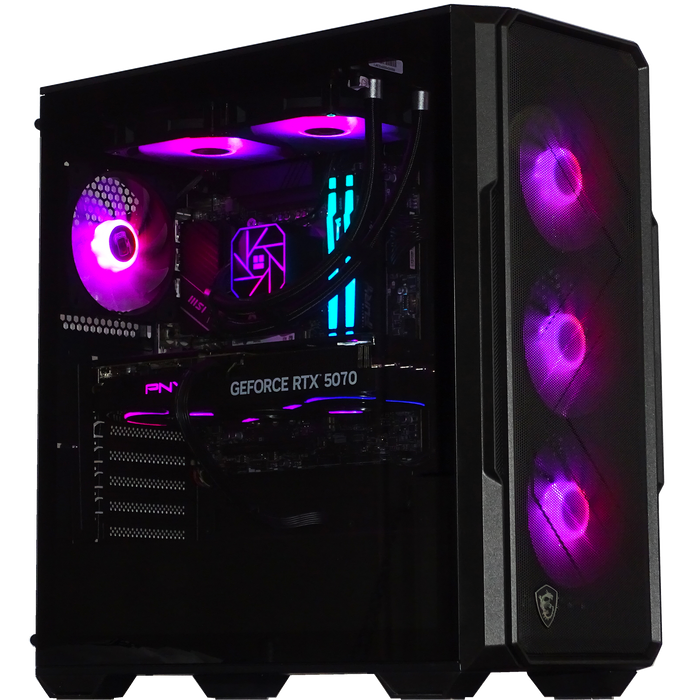 CRIMSON Gaming PC - RTX 5070 + i7 14700F + 32GB DDR5 + 1TB NVMe + 2TB HDD