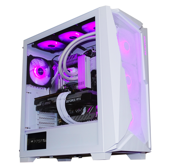 VIOLET Gaming PC - RTX 4060Ti + i7 13700KF + 32GB DDR4 + 1TB NVMe + 2T ...