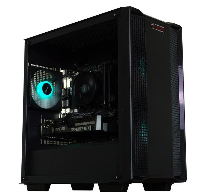 NINJA Gaming PC - RTX 3050 + Ryzen 5500 + 16GB DDR4 + 1TB NVMe ...