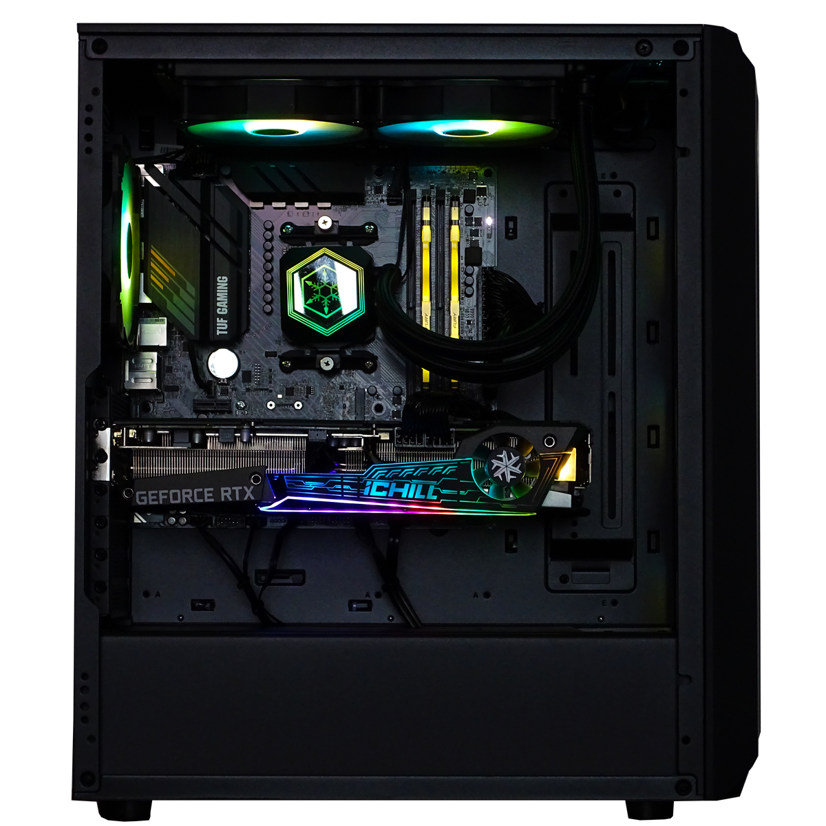 DRAGON Gaming PC - RTX 4070Ti + Ryzen 5700X3D + 32GB DDR4 + 1TB NVMe