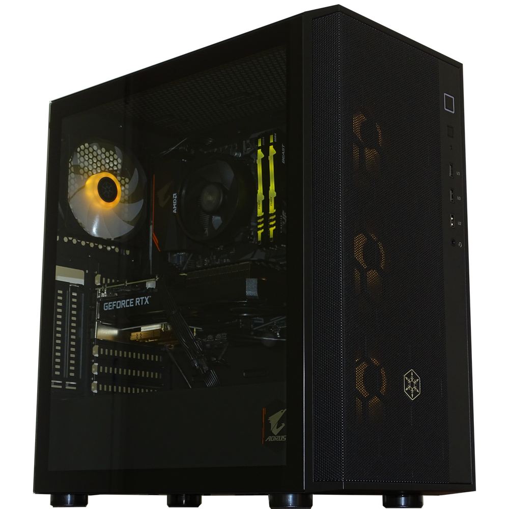 NINJA Gaming PC - RTX 4060 + Ryzen 5500 + 16GB DDR4 + 1TB NVMe + 1TB H