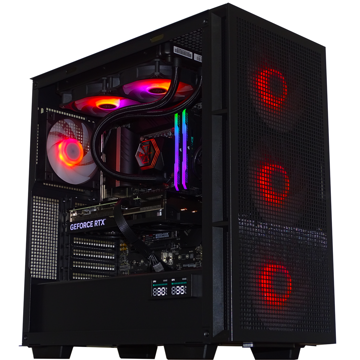 CRIMSON Gaming PC - RTX 4070 SUPER + i5 14400F + 32GB DDR5 + 2TB NVMe