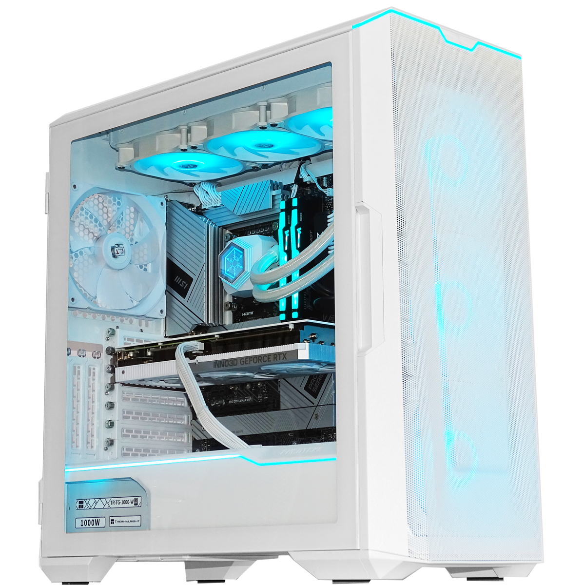 ECLIPSE Gaming PC - RTX 4070Ti SUPER + i9 14900K + 128GB DDR5 + 4TB NV