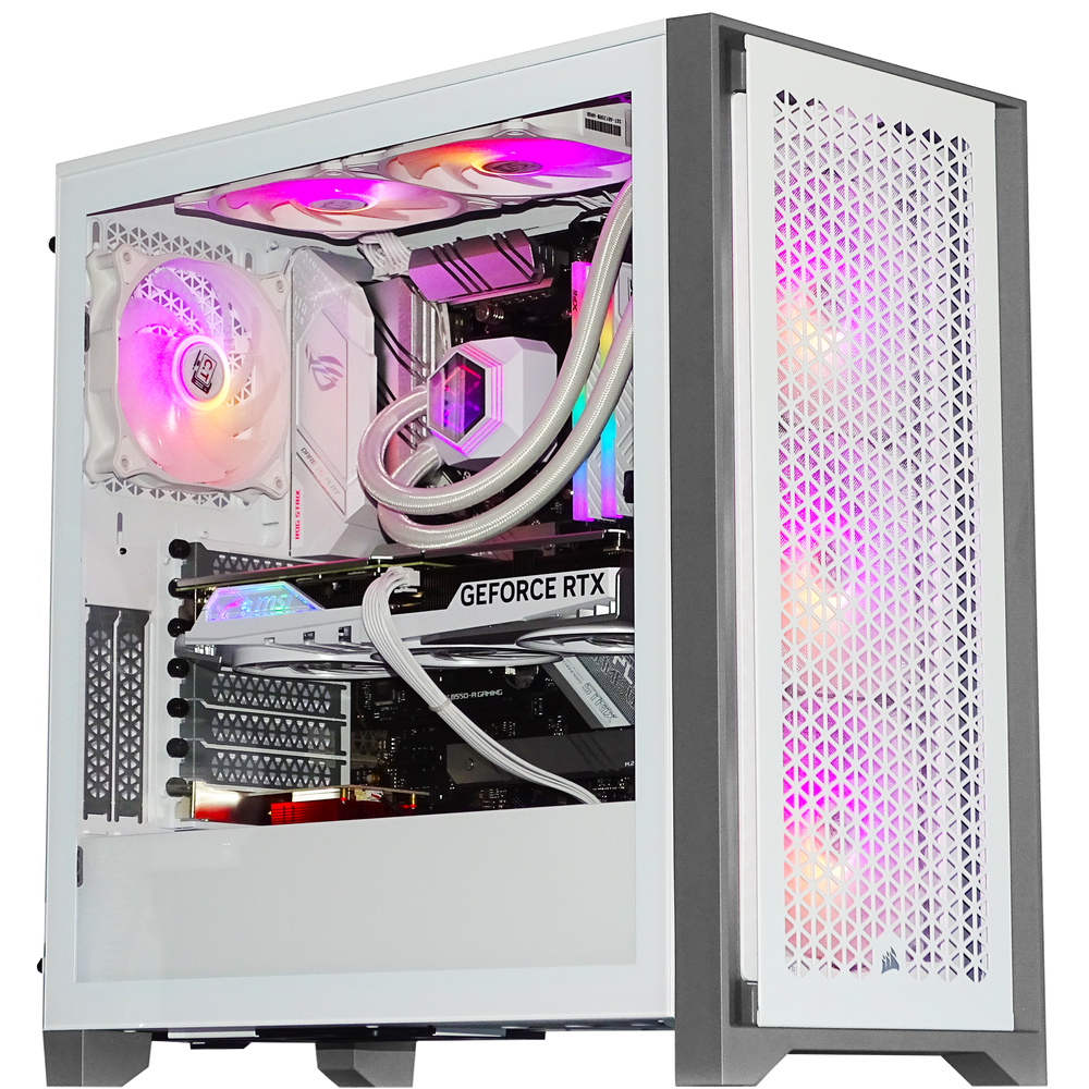 SILVERBACK Gaming PC - RTX 5070Ti + Ryzen 9800X3D + 32GB DDR5 + 4TB NV
